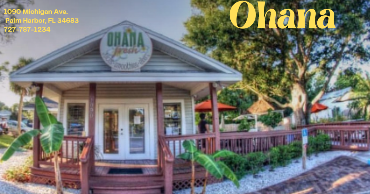 Ohana Cafe Website